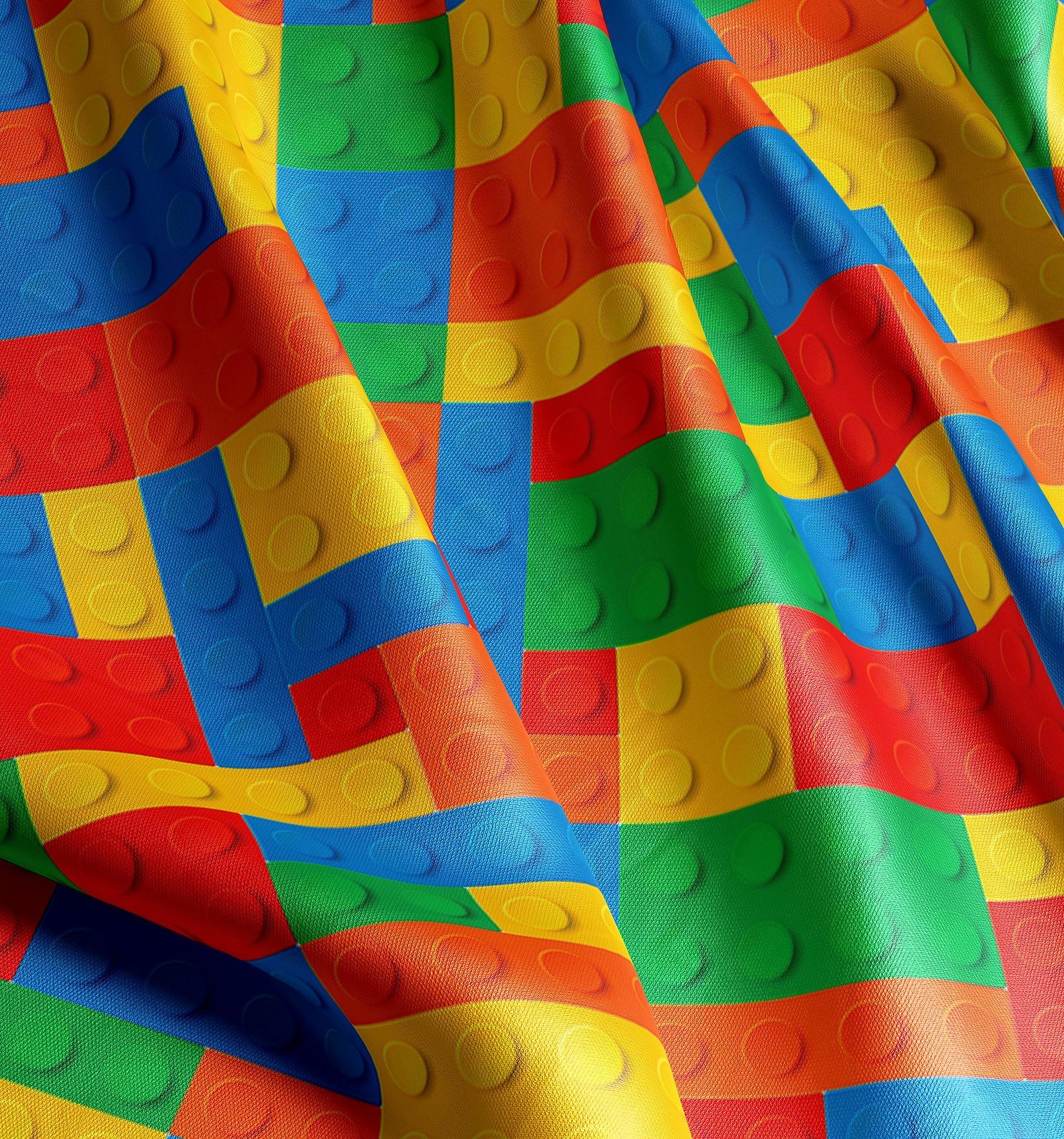 Lego Brick Fabric - mayafabrics.com