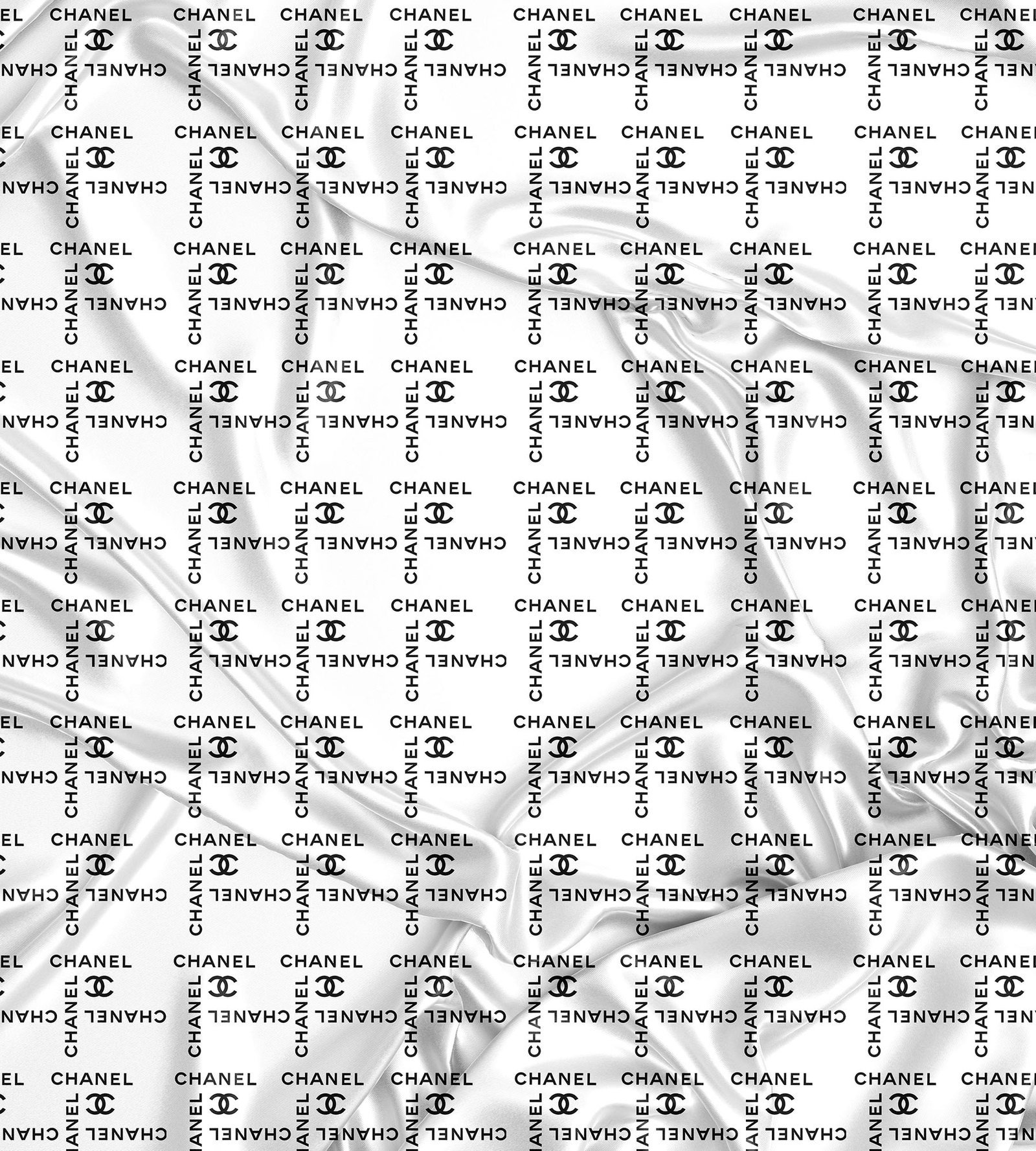 Chanel Logo Print Fabric – mayafabrics.com
